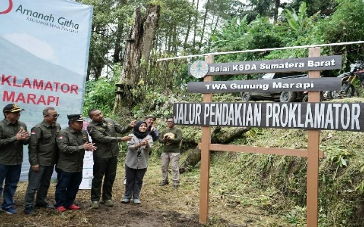 TWA Gunung Marapi Resmi Miliki Jalur Pendakian dengan Nama Baru, Ini ...