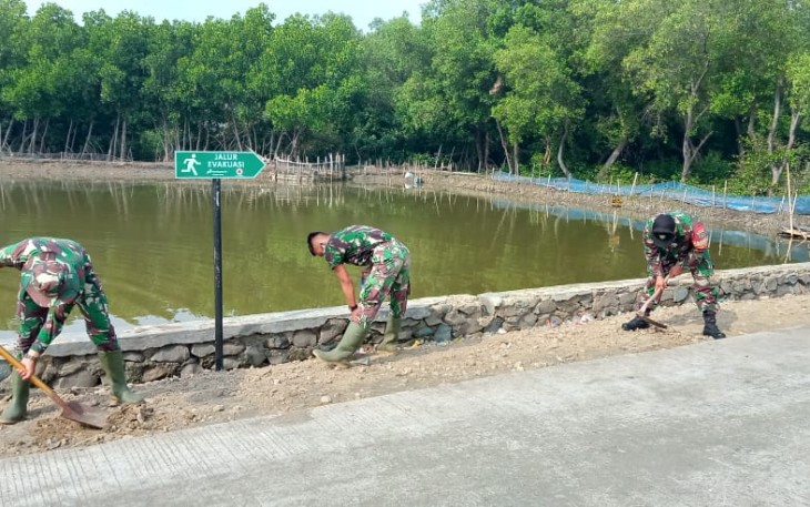 Pengerjaan Turap Jalan Dusun Karangsari Telah Mencapai Progres 99 ...