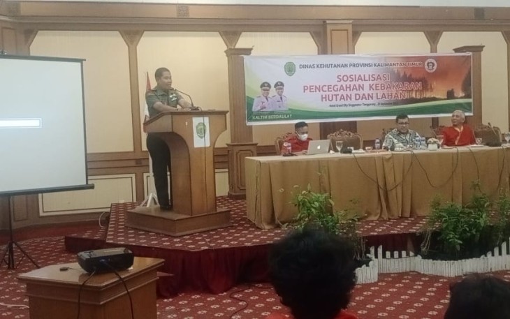 Sosialisasi Pencegahan dan Penanggulangan Karhutla Kabupaten Kutai Kartanegara | Klikwarta.com