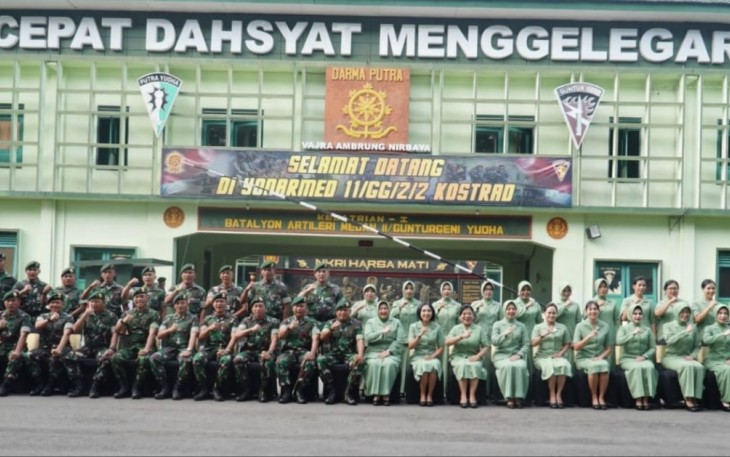 Yonarmed 11 Guntur Geni Kostrad Terima Kunjungan Pangkostrad Letjen TNI ...