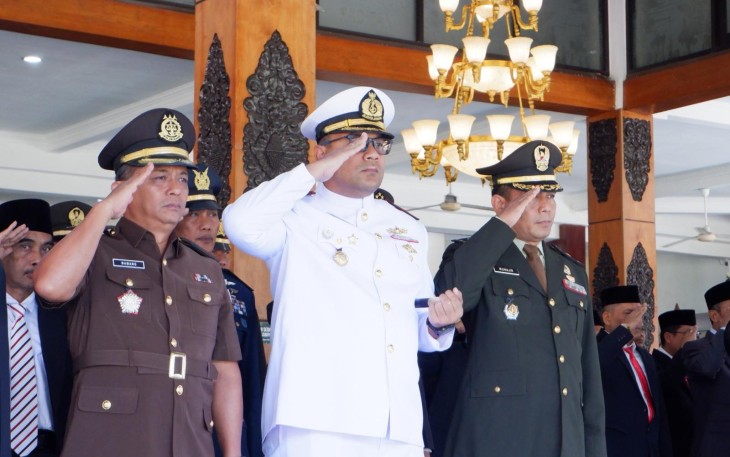 Kasdim Pacitan Ikuti Upacara Hari Kesaktian Pancasila, Mengenang ...