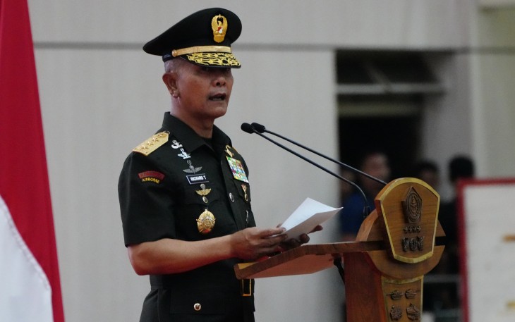 Kasum TNI Terima Laporan Korps Kenaikan Pangkat 97 Perwira Tinggi TNI ...
