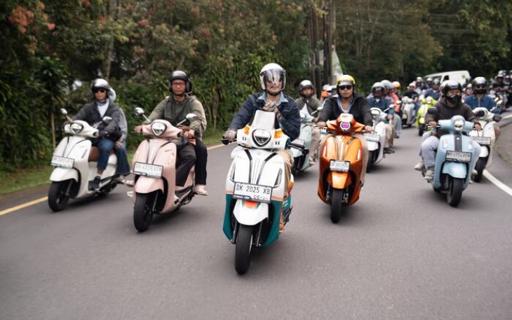 Lautan Classy Yamaha Padati Bali! Lebih dari 500 Rider Ramaikan CLASSY ...